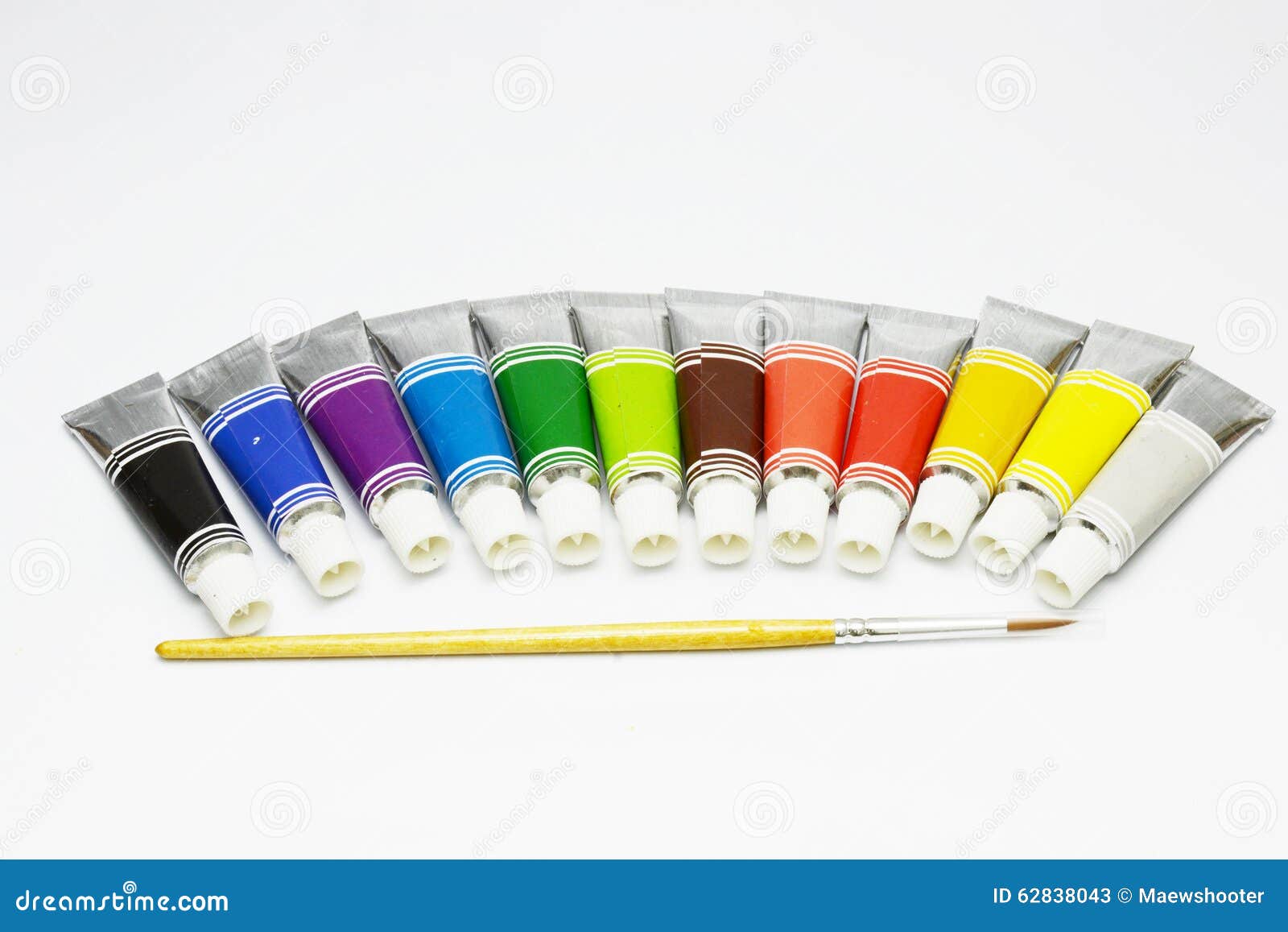 Color set and painting stock image. Image of paint, drawing - 62838043