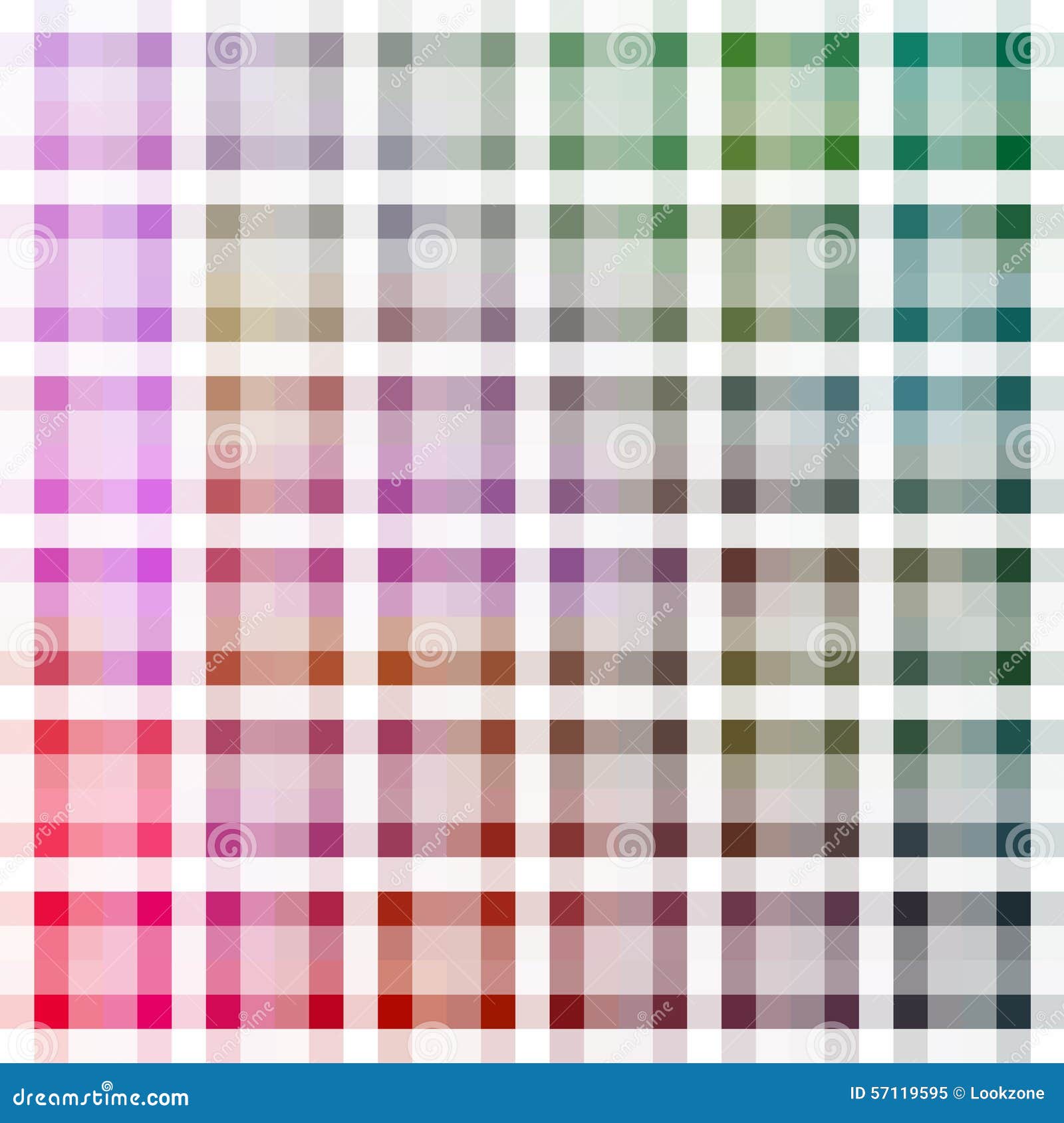 A Color Shaded Checkered Plaid Tile Pattern Stock Illustration ...