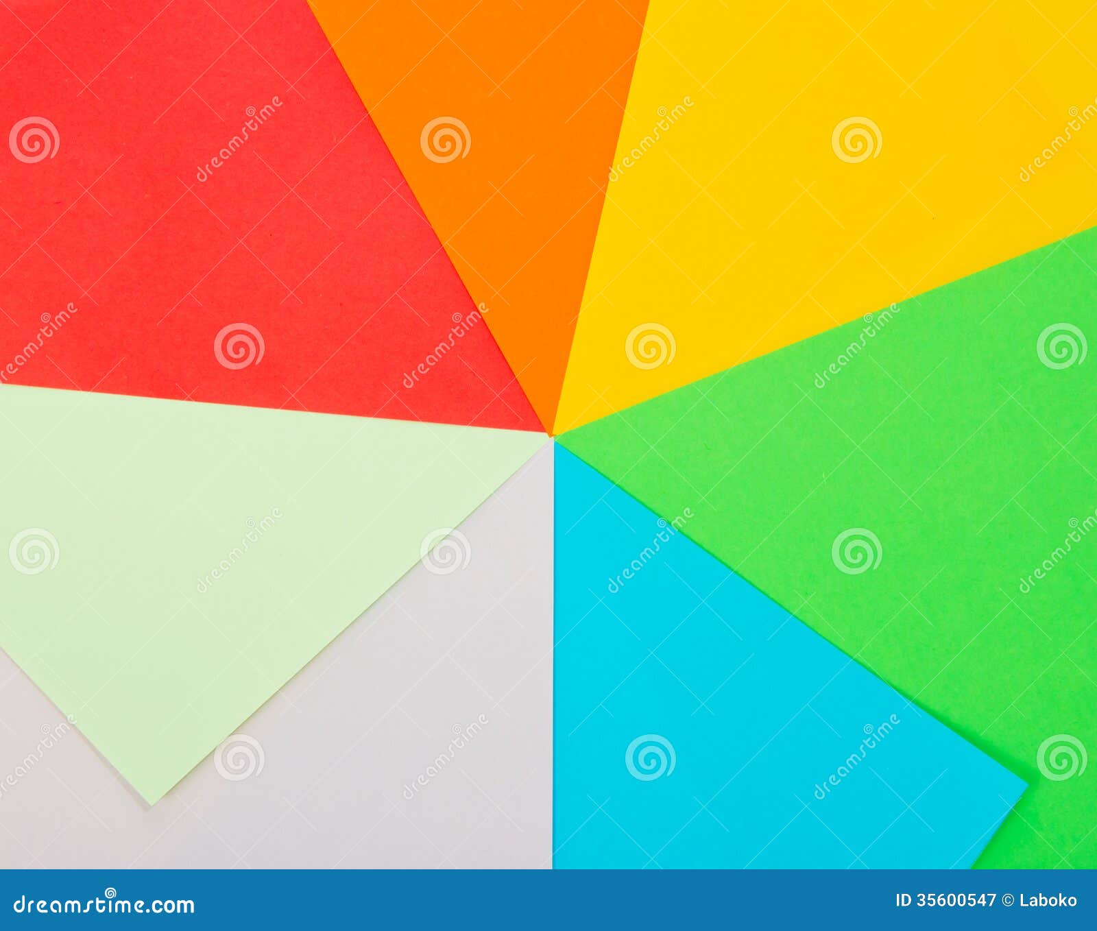 Color sheets of paper stock image. Image of carton, pattern - 35600547