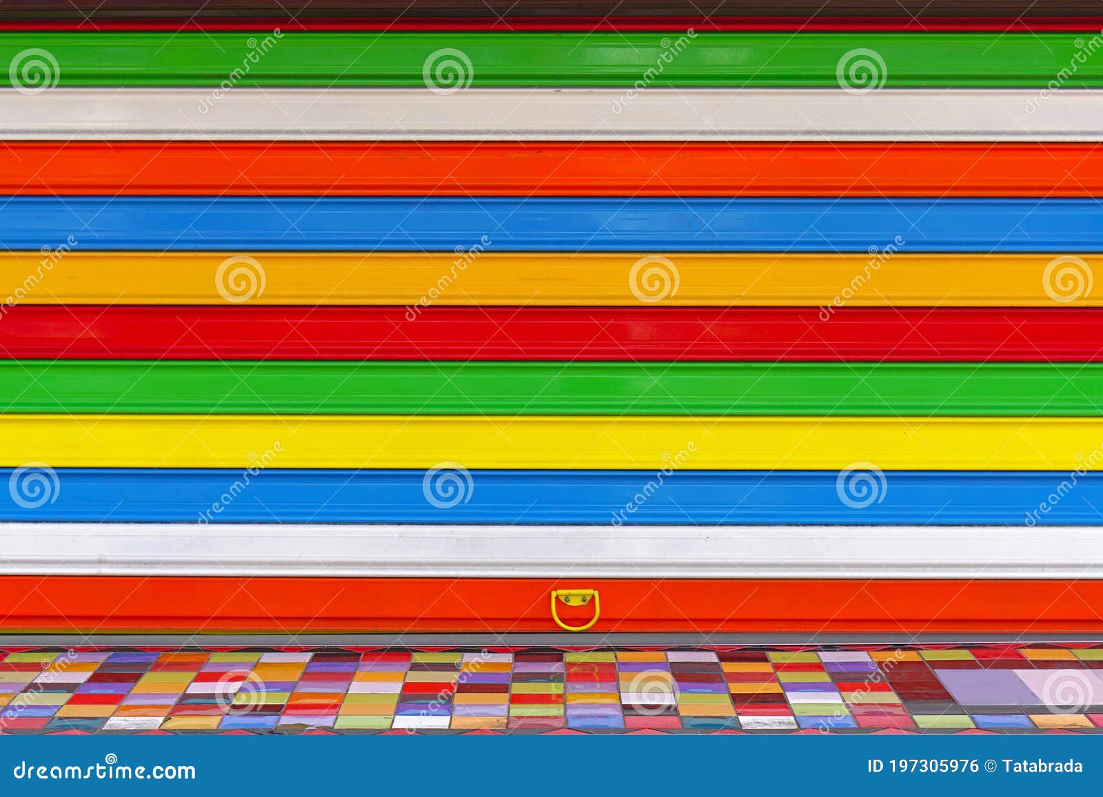 Color shutters stock photo. Image of metal, colorful - 197305976