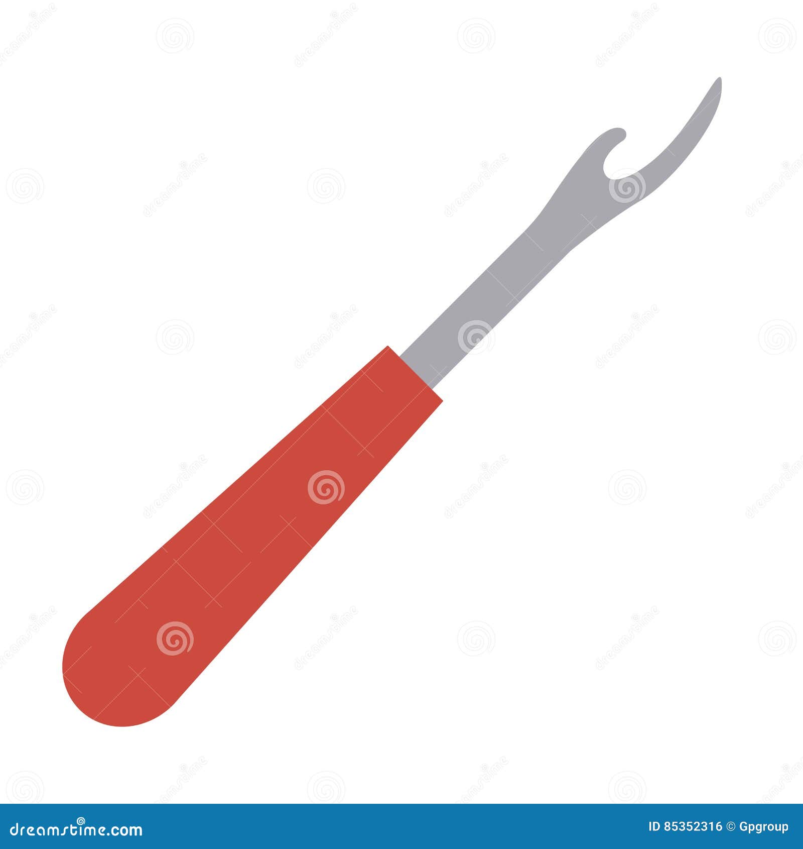 Seam Ripper Icon Cartoon Vector | CartoonDealer.com #256537667