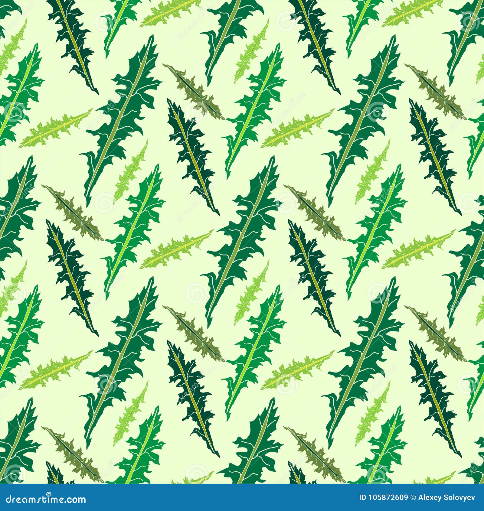 Color Simple Botanical Abstract Seamless Pattern Background Stock ...