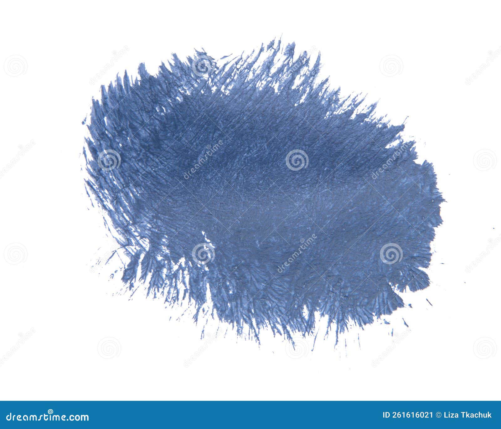 Color Sketch Paint Spot Draw Isolated on the White Background Stock ...