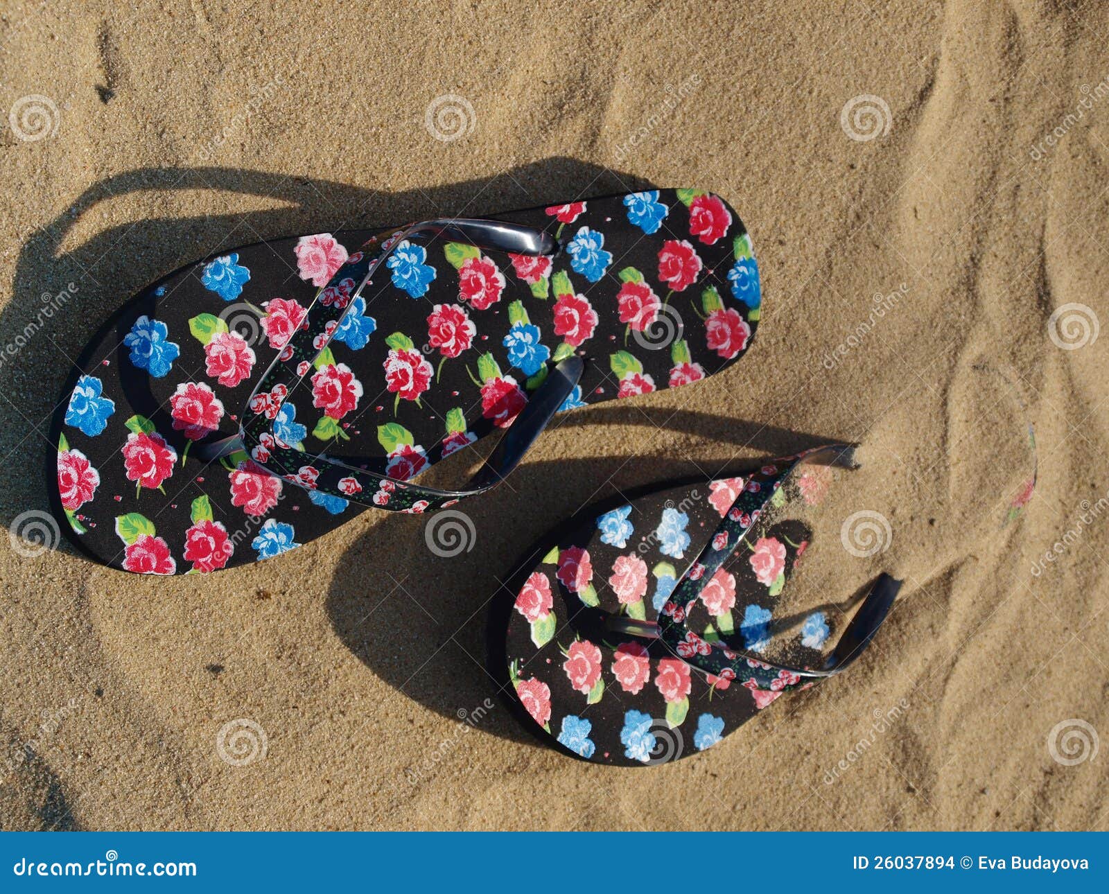 Color slippers stock photo. Image of holiday, summer - 26037894