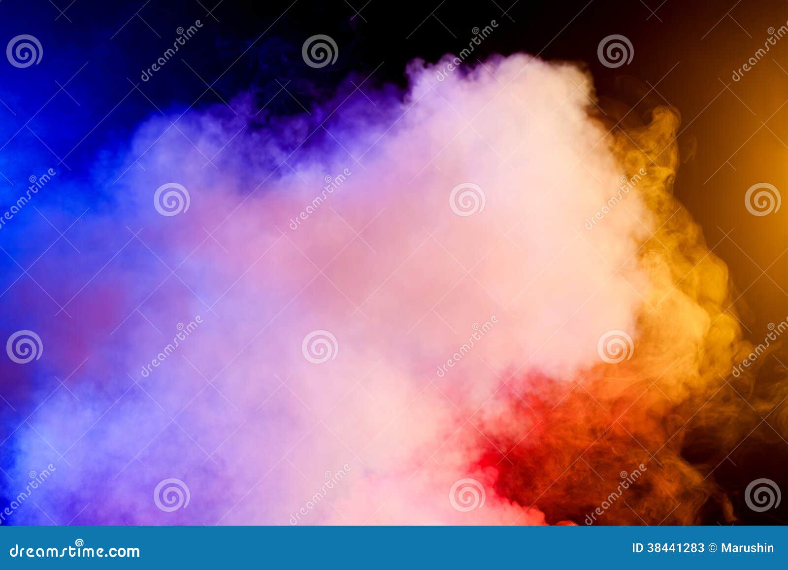 Color Smoke on Black Background Stock Image - Image of mystery, colors ...