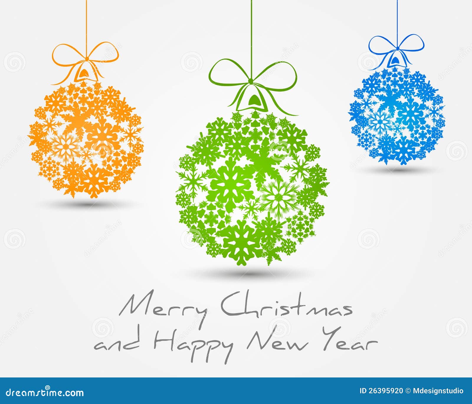 Color snow balls stock illustration. Illustration of flake - 26395920