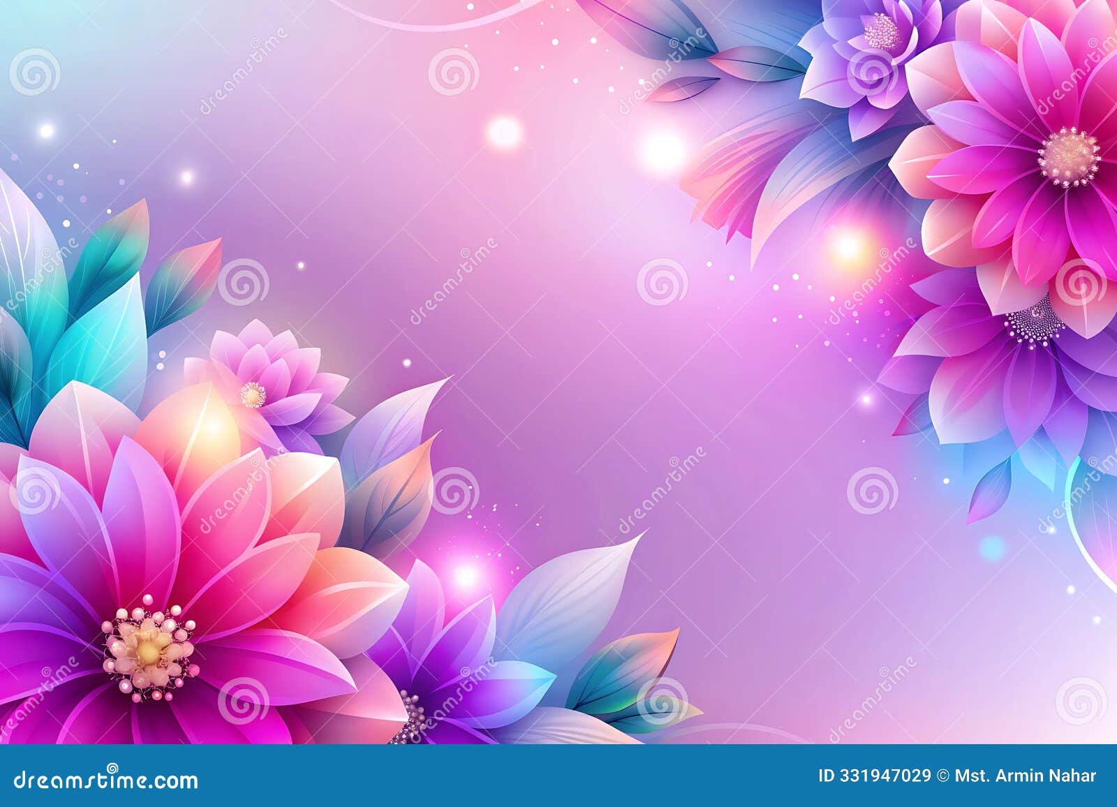 Color Soft Beautiful Design Background Template Stock Illustration ...