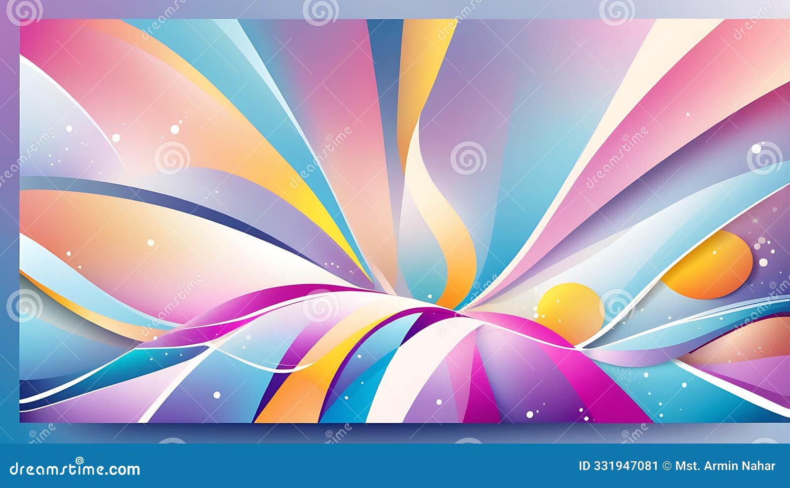Color Soft Beautiful Design Background Template Stock Illustration ...