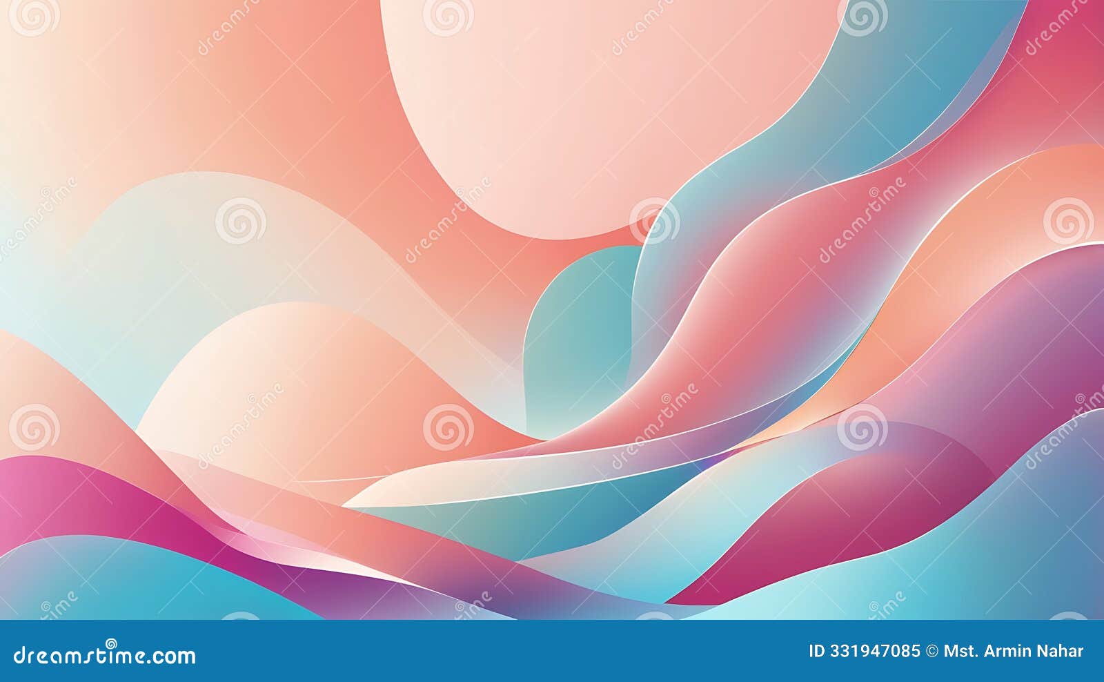 Color Soft Beautiful Design Background Template Stock Illustration ...
