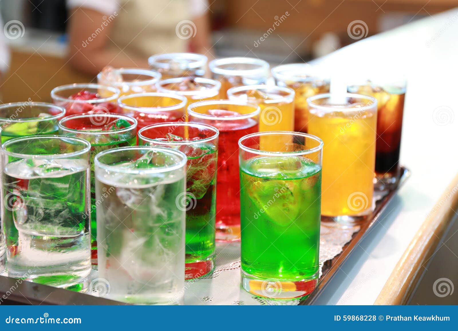 Color soft drink stock photo. Image of glass, color, cool - 59868228