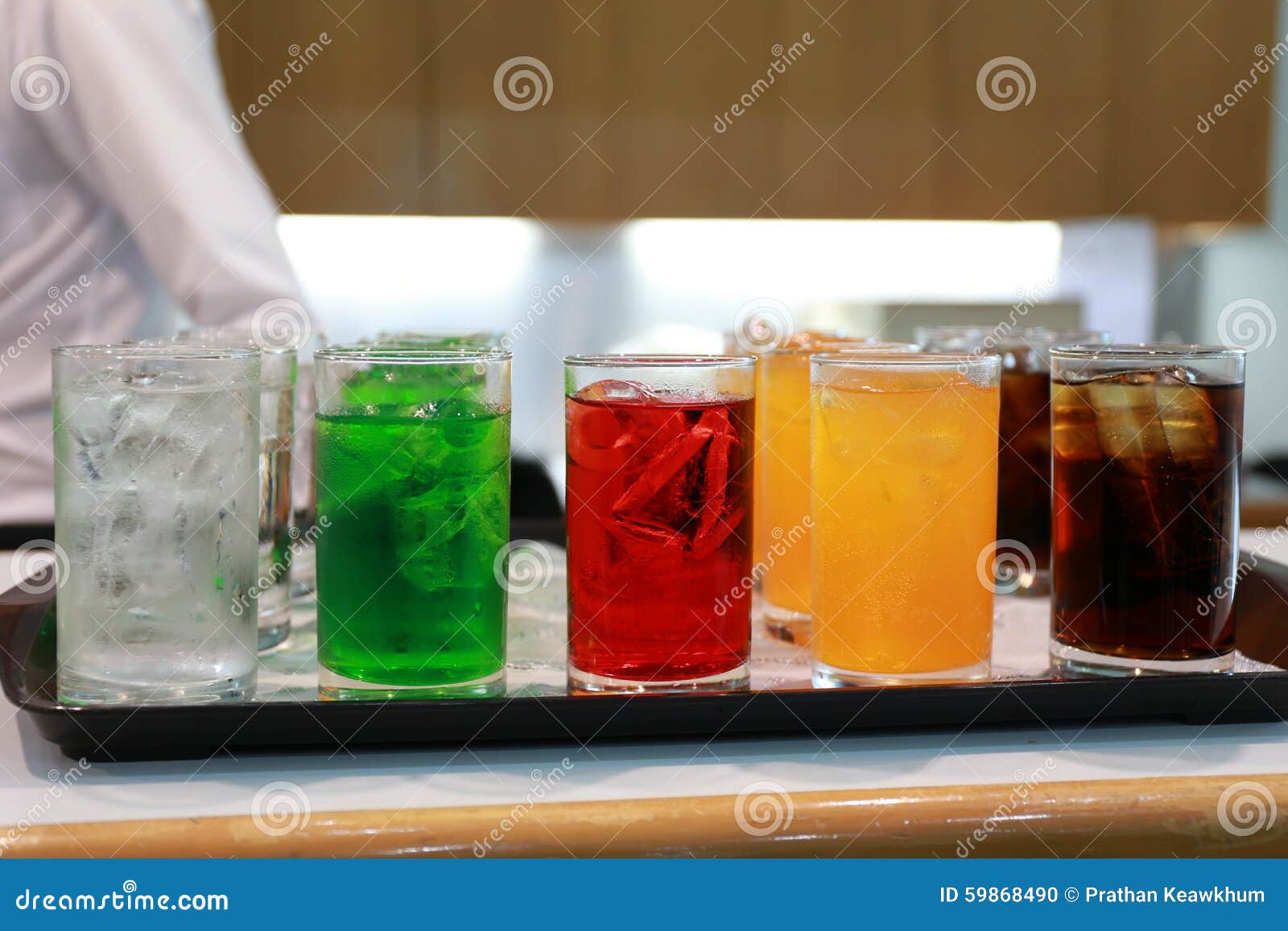 Color soft drink stock photo. Image of water, tray, meeting - 59868490