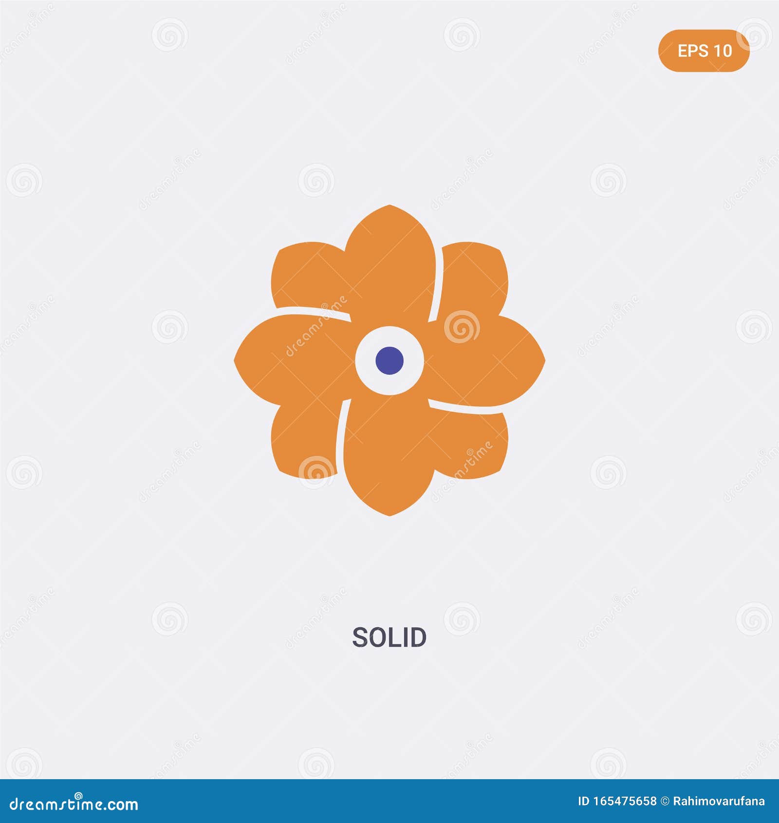 2 Color Solid Concept Vector Icon. Isolated Two Color Solid Vector Sign ...