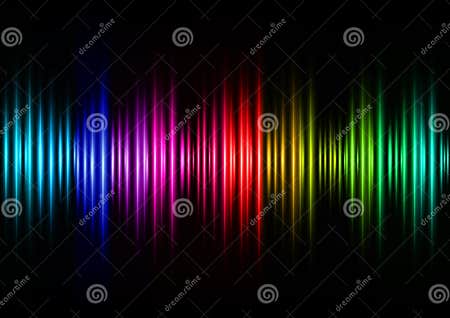 Colorful Sound Waves Vector Design Stock Vector - Illustration of ...