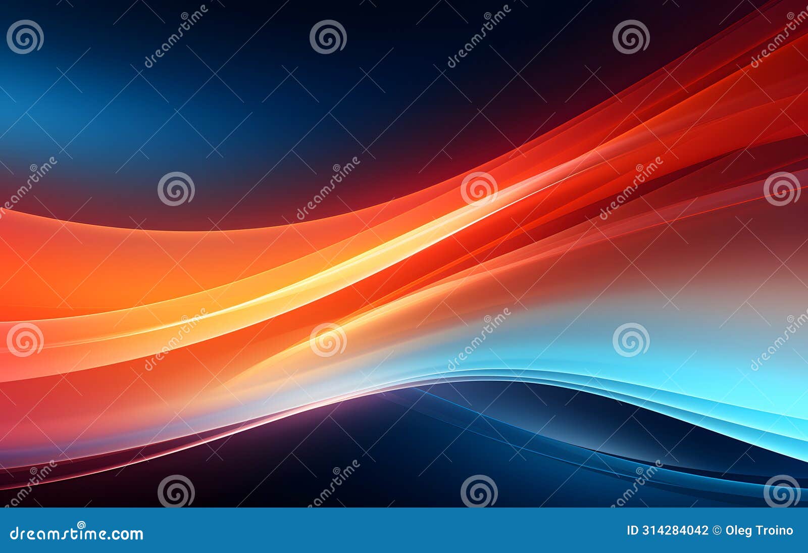 Color Spectral Abstract Waves. Abstract Background Geometric Texture ...