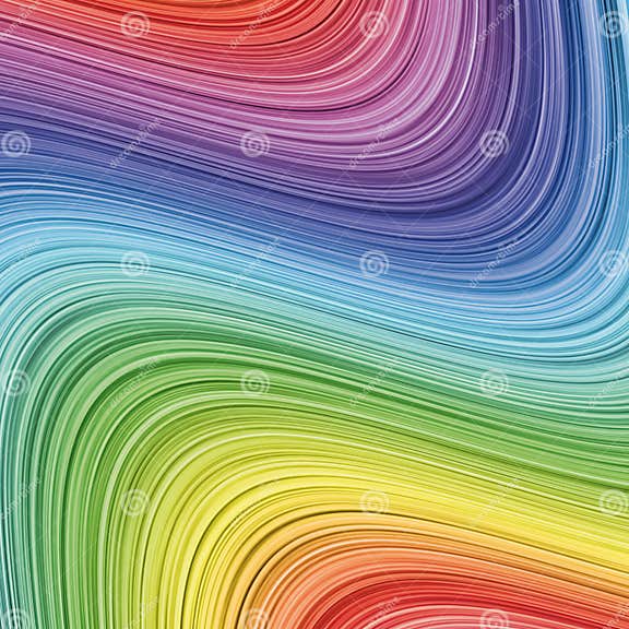 Color spectrum distorced stock illustration. Illustration of effect ...