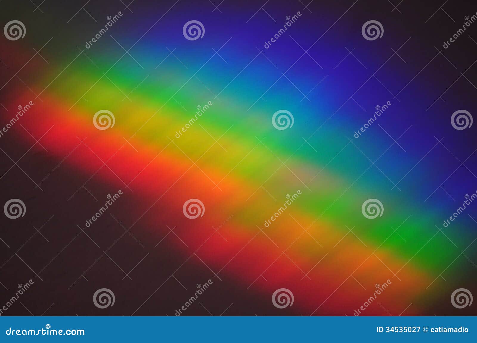 Color spectrum reflection stock image. Image of beam - 34535027