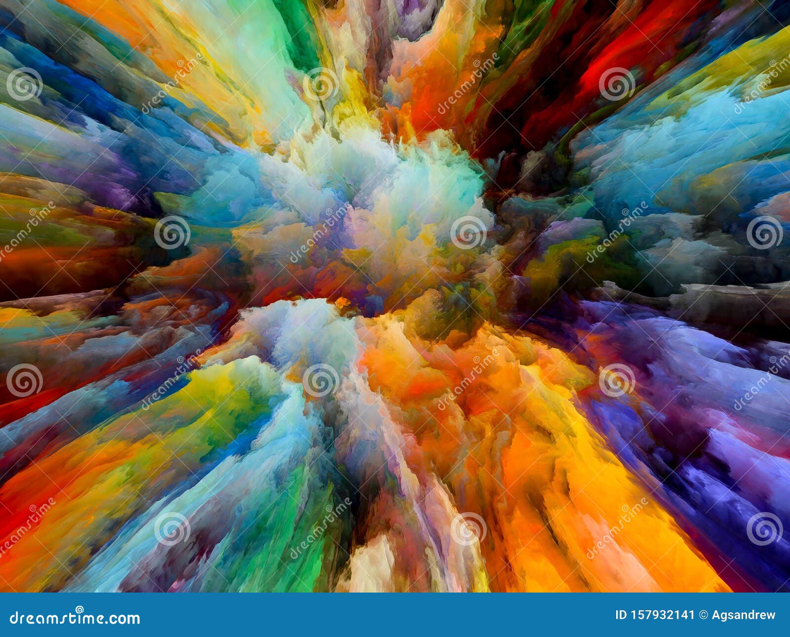 Color Splash stock de ilustración. Ilustración de vivo - 157932141