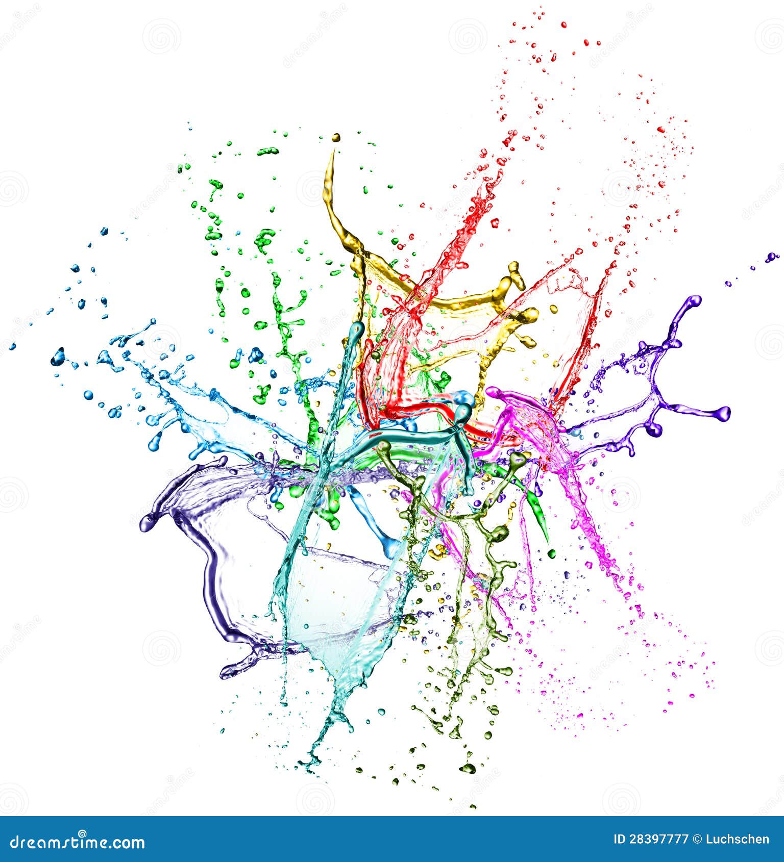 Color splash stock image. Image of chemical, medicine - 28397777