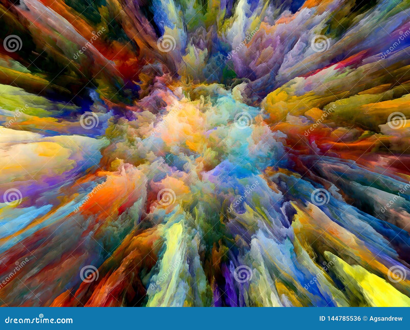 Color Splash stock illustration. Illustration of movement - 144785536