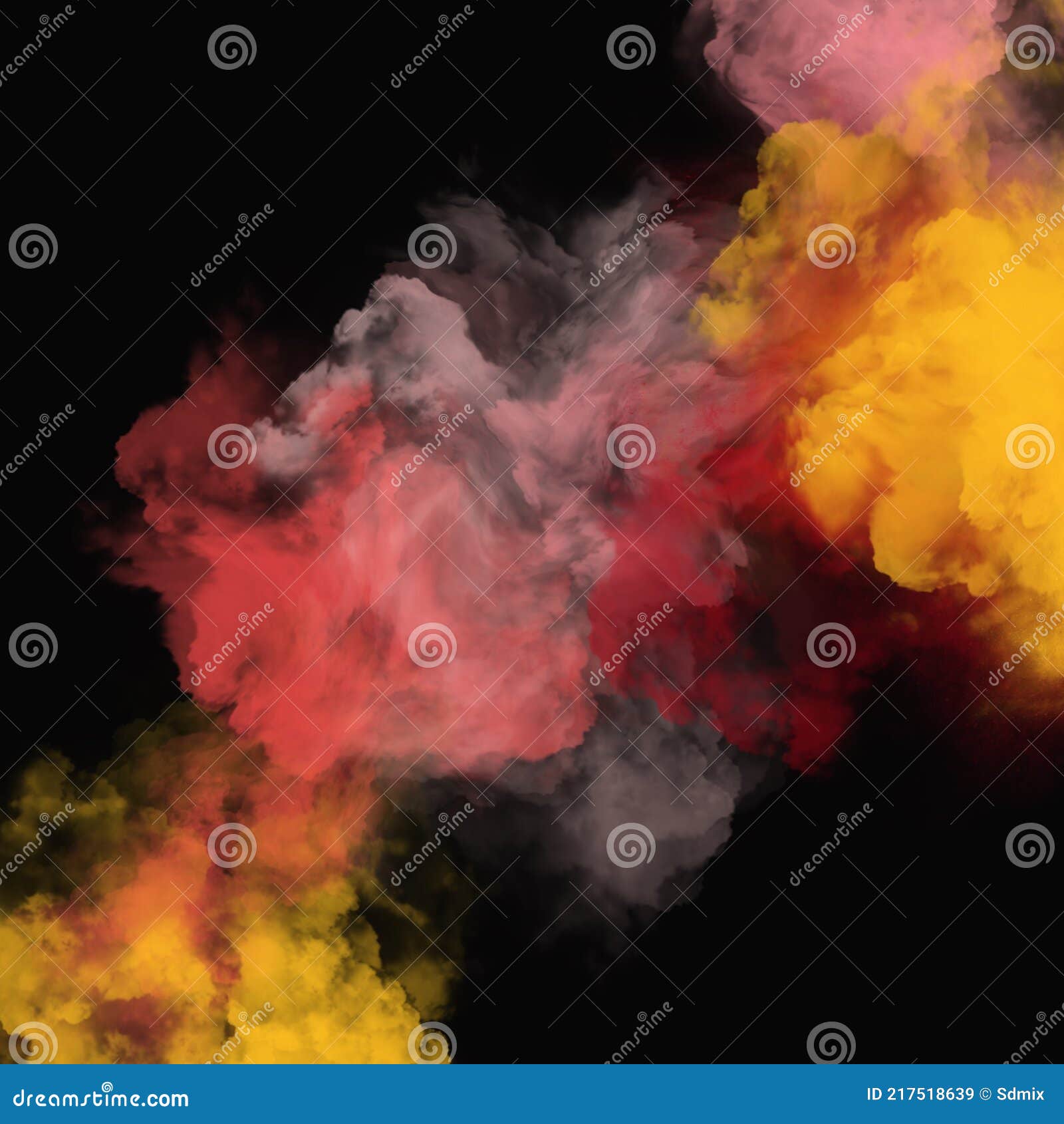 Color Splash Background. Background Design of Smoke Paint and Stock ...
