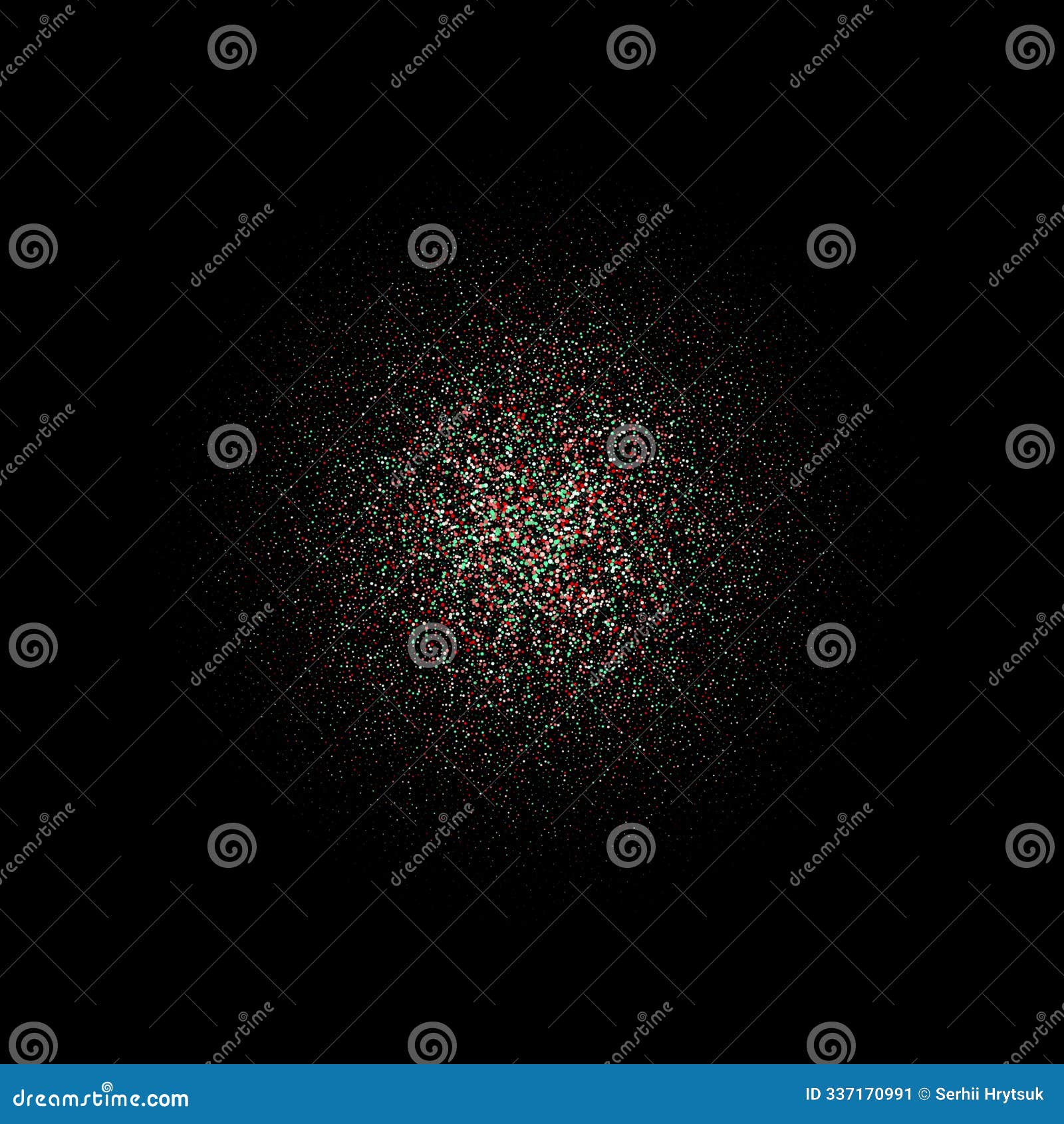 Color Splash Screen. Gold Particles on a Black Background. Shine. Eps ...