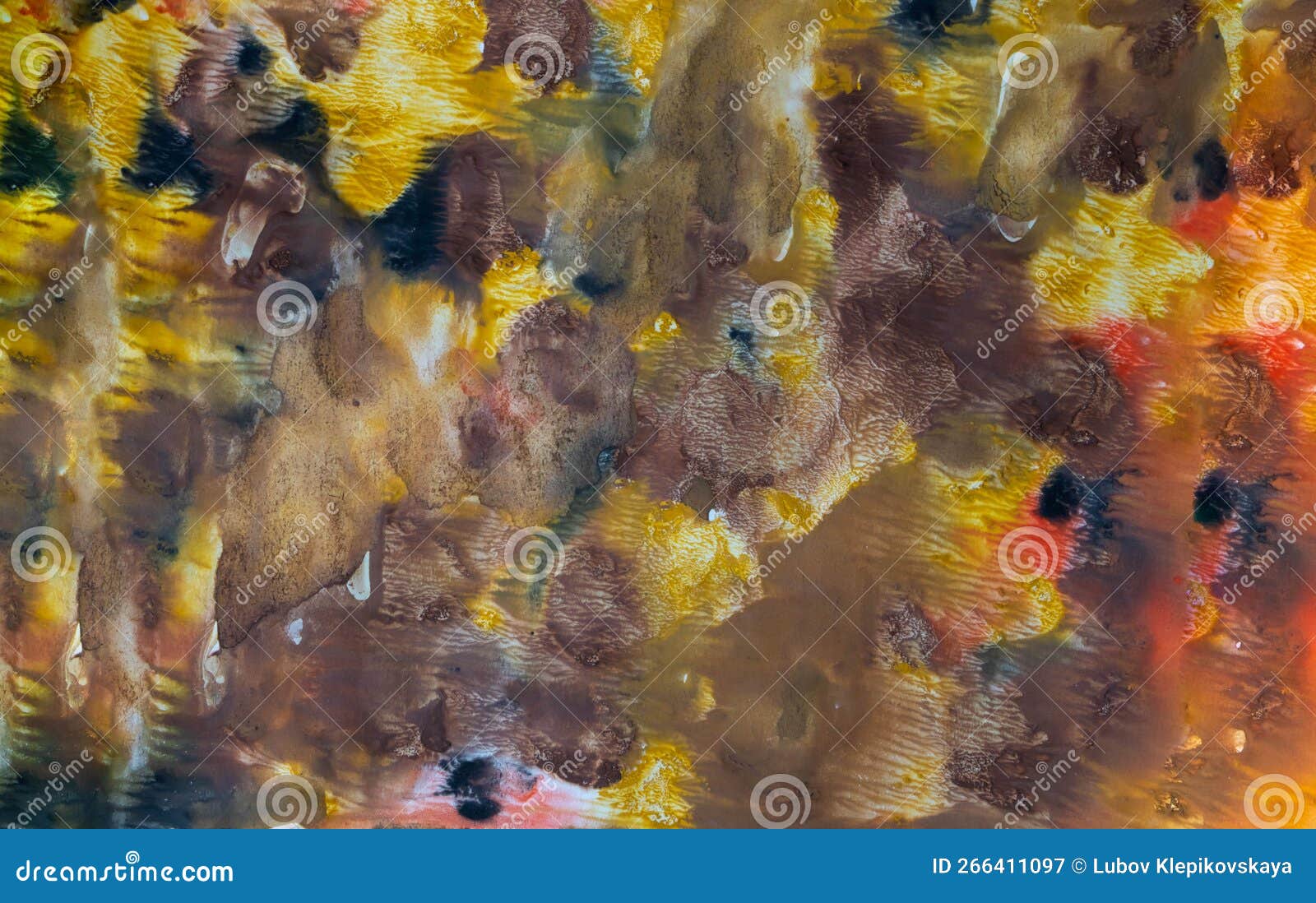 Color Spots Splashes of Watercolor on a Paper Sheet Stock Image - Image ...