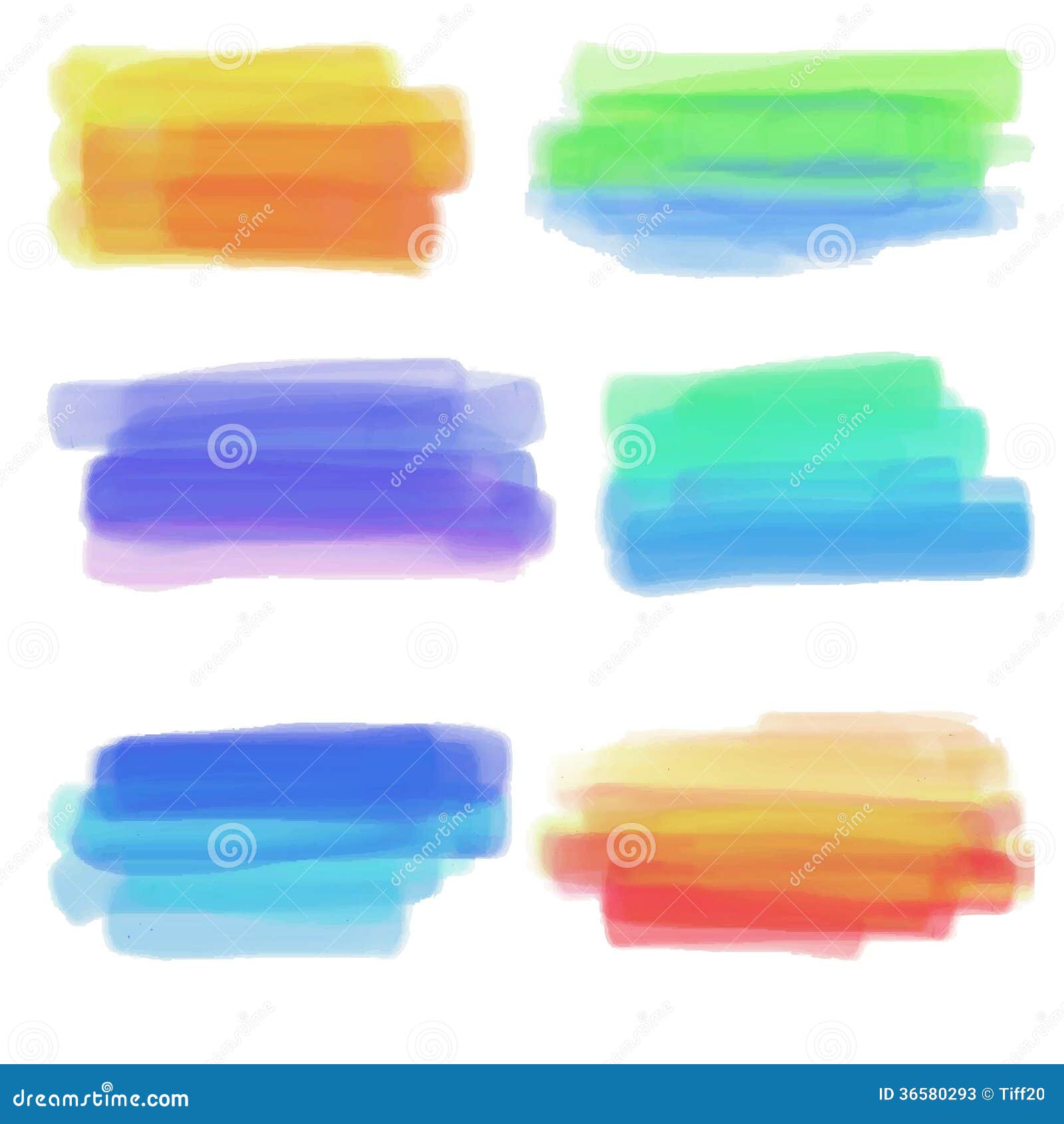 Color spots stock vector. Illustration of scribble, rough - 36580293