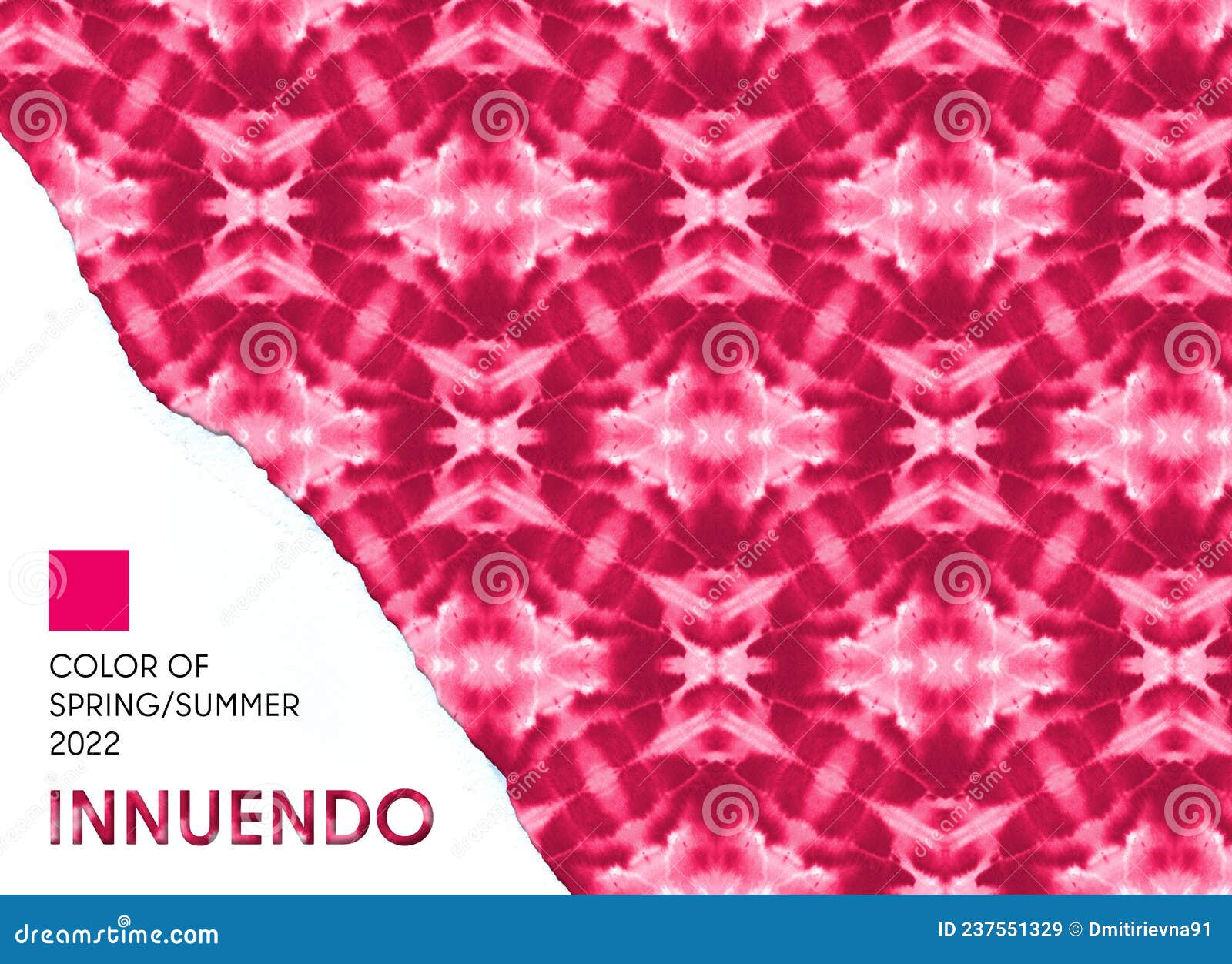 Color of Spring and Summer 2022 Innuendo Background. Red New Trend ...