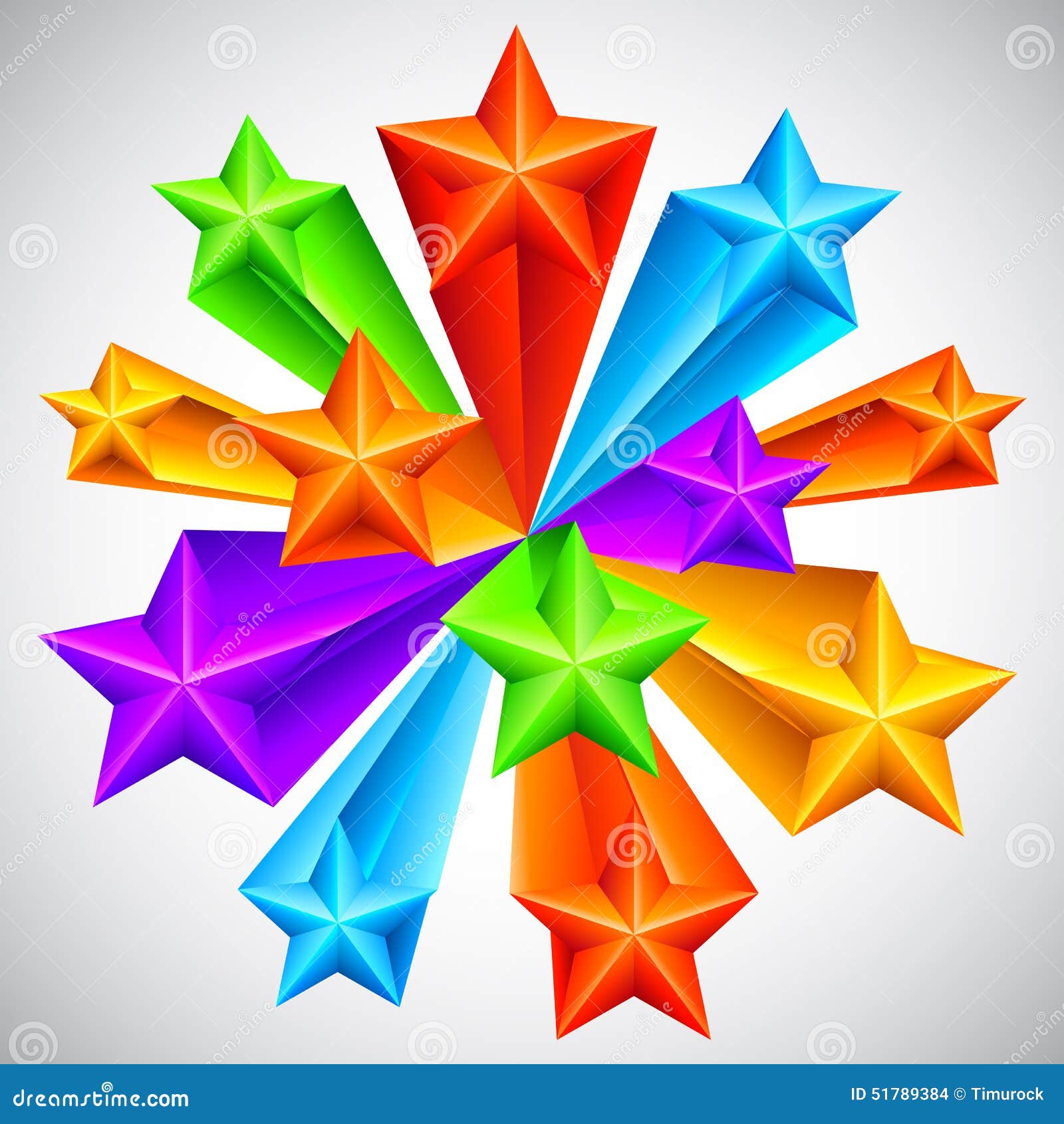 Color Stars Background stock vector. Illustration of star - 51789384