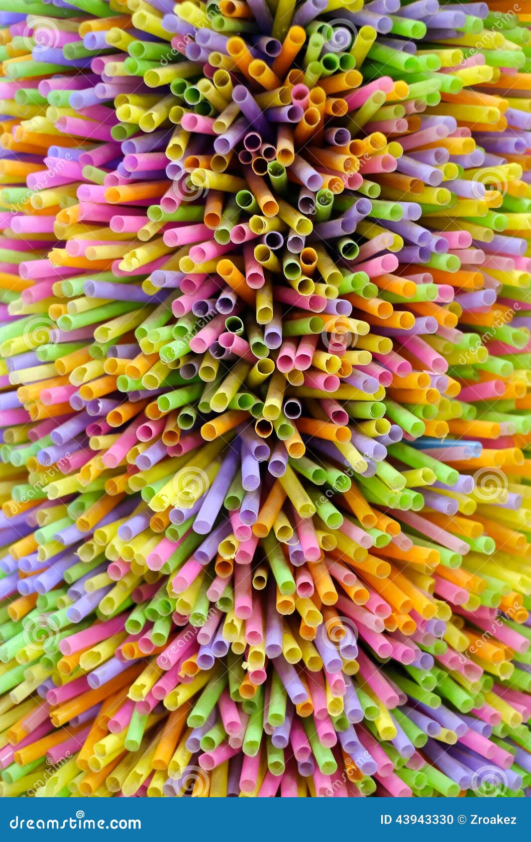 Color straw stock photo. Image of plastic, colorful, pattern - 43943330