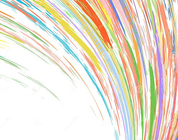 Color streak stock vector. Illustration of abstract, color - 4237061