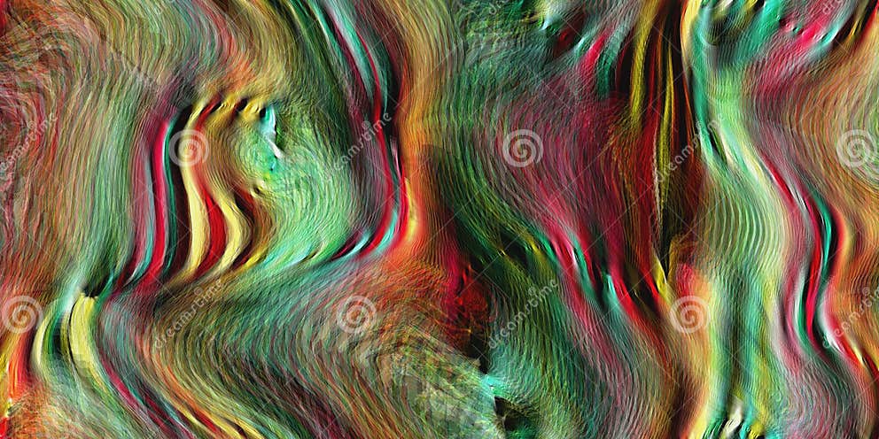 Color Streaks Background. Colored Smooth Blending Texture. Veil Color ...