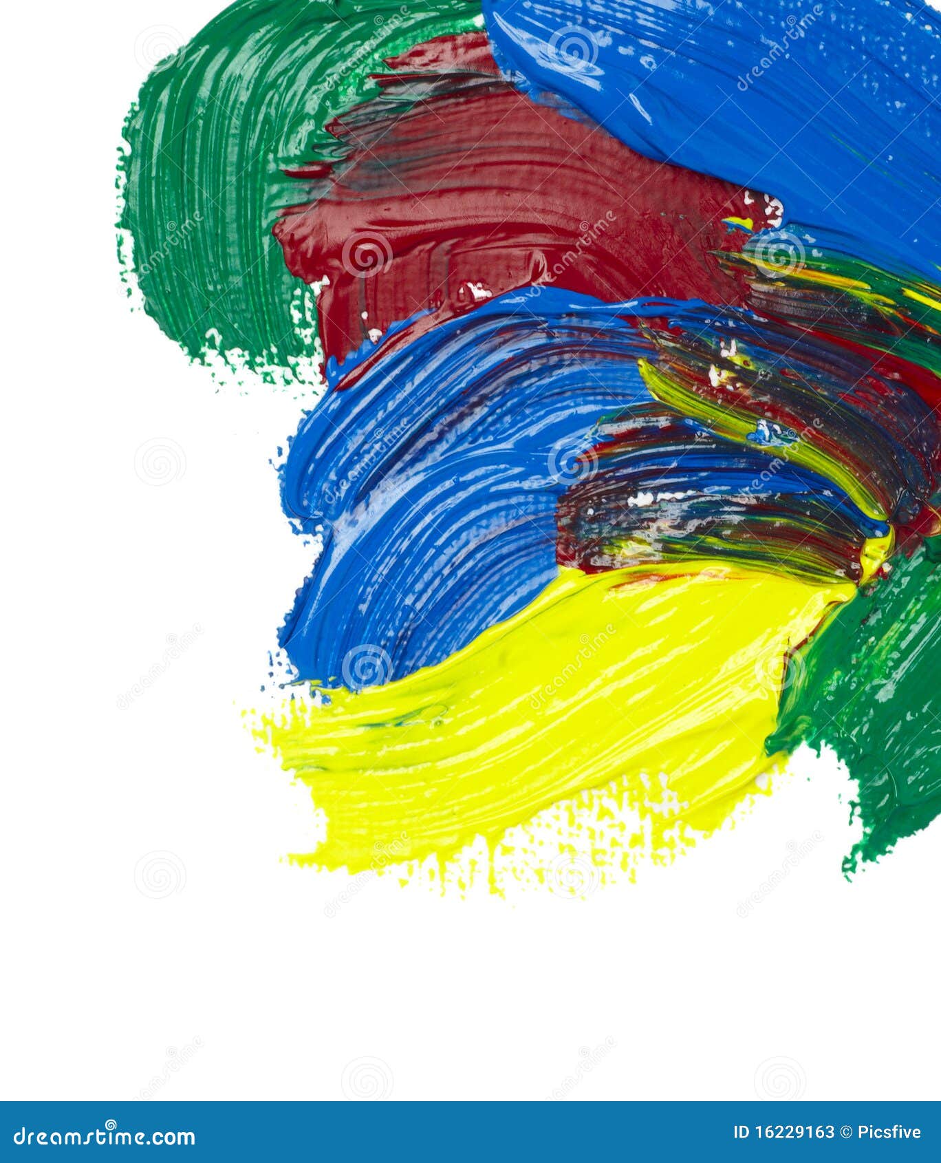 Color strokes stock image. Image of creativity, rainbow - 16229163