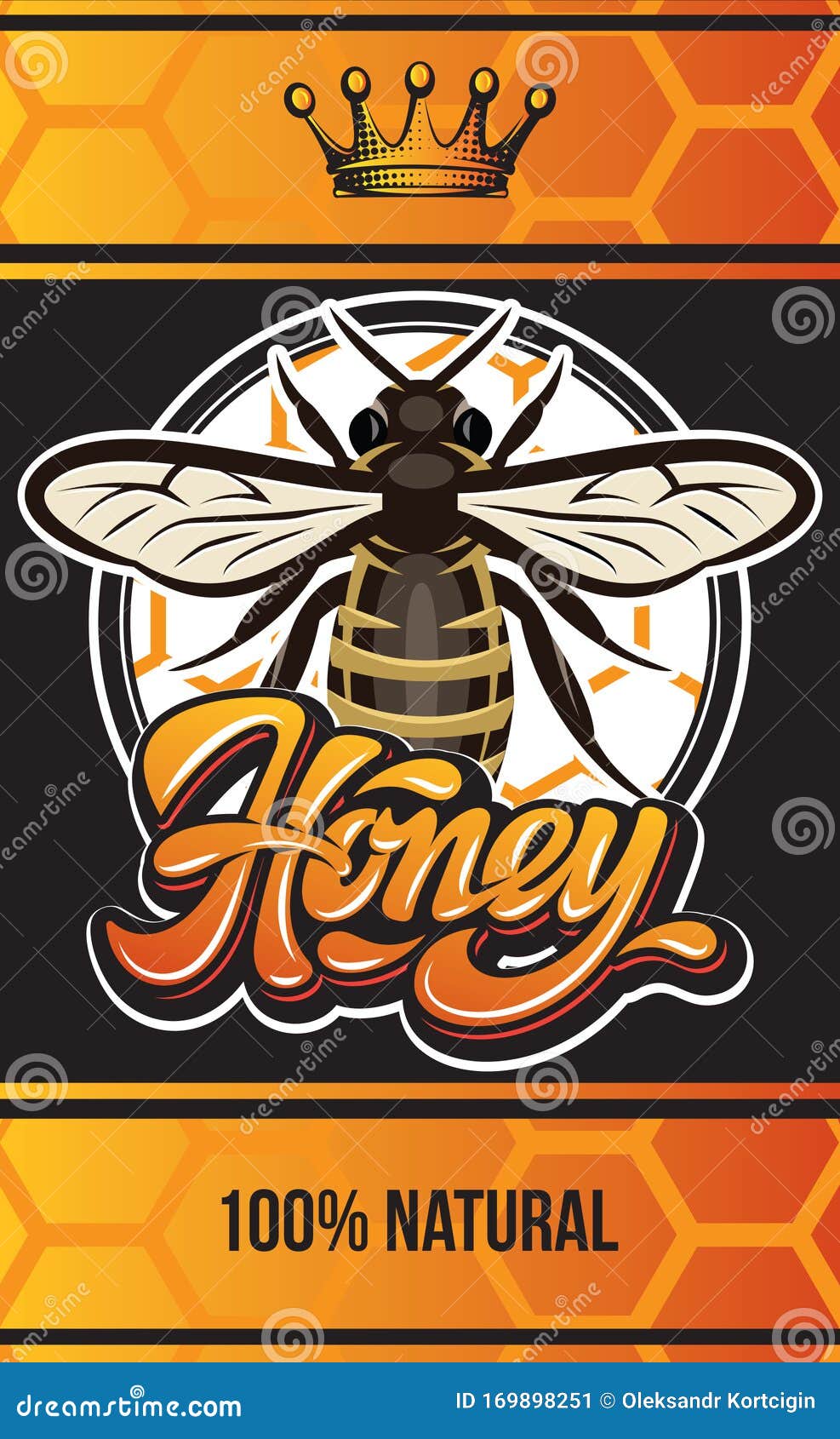 Color Stylish Vector Template for Label Design Stock Vector ...