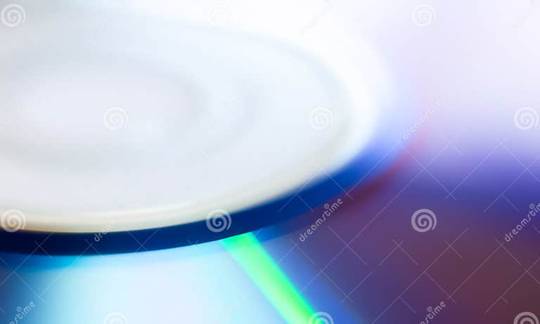 Color Surface of a Compact Disc Macro Close Up Stock Illustration ...