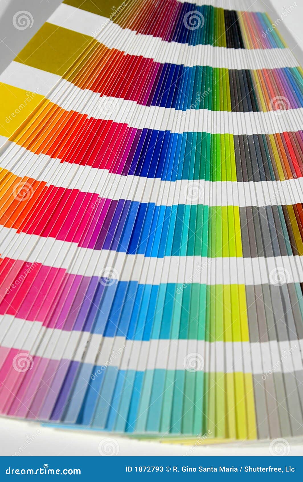 Color Swatch Book stock image. Image of painter, decoration - 1872793
