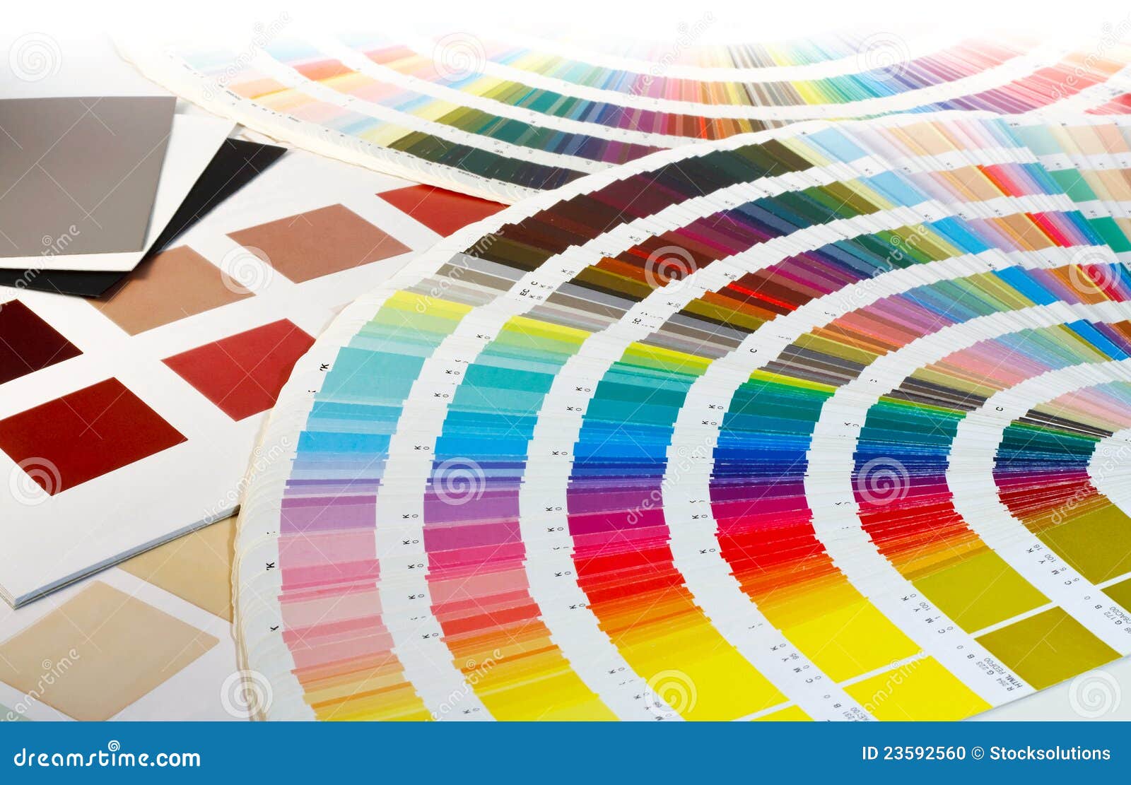 Color Swatch choices stock photo. Image of paint, cmyk - 23592560