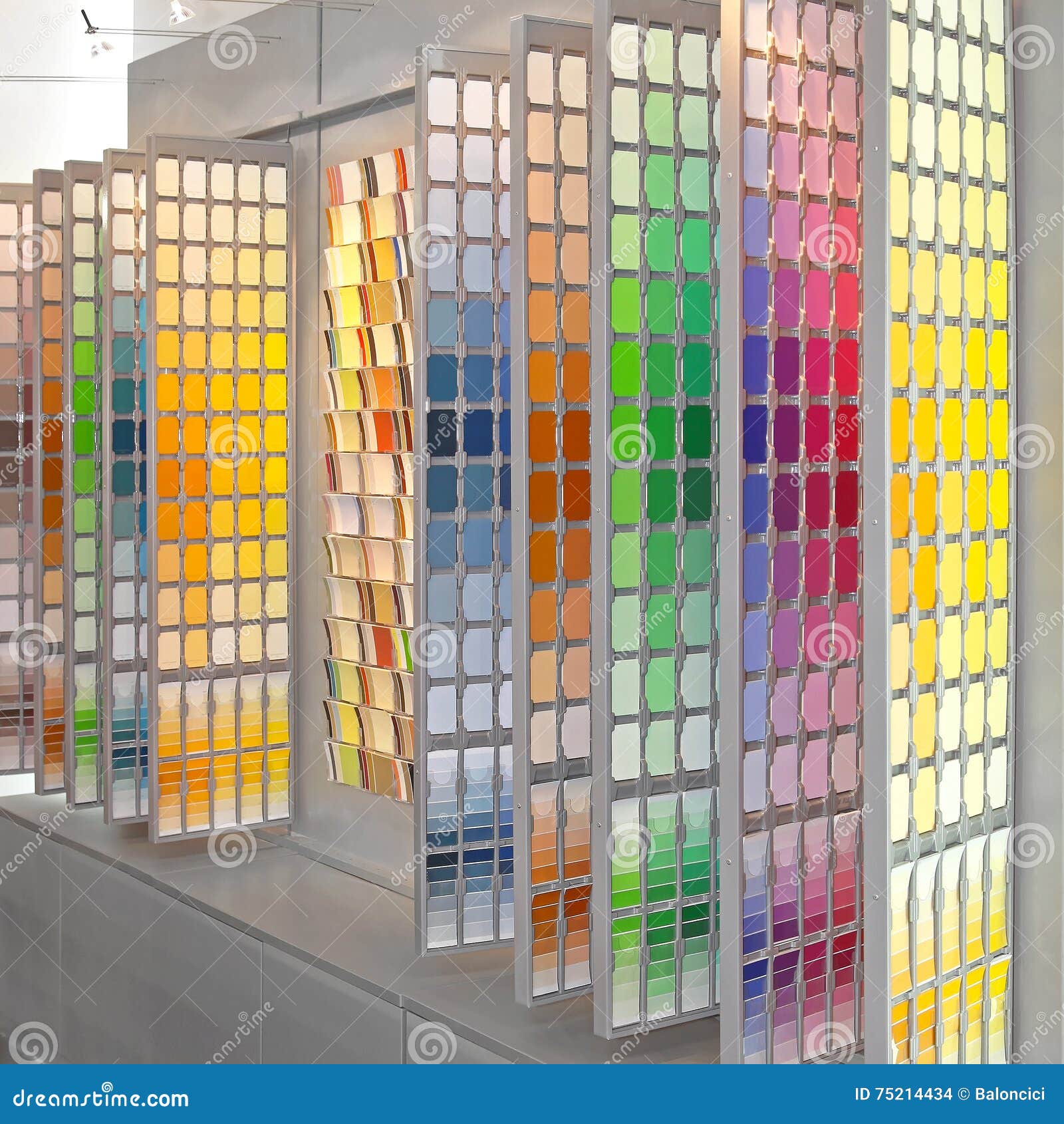 Color Swatch stock photo. Image of colorful, palette - 75214434