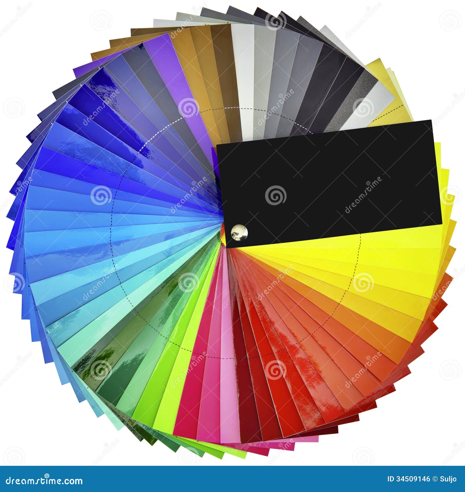 Color Swatch Cutout stock photo. Image of swatches, book - 34509146