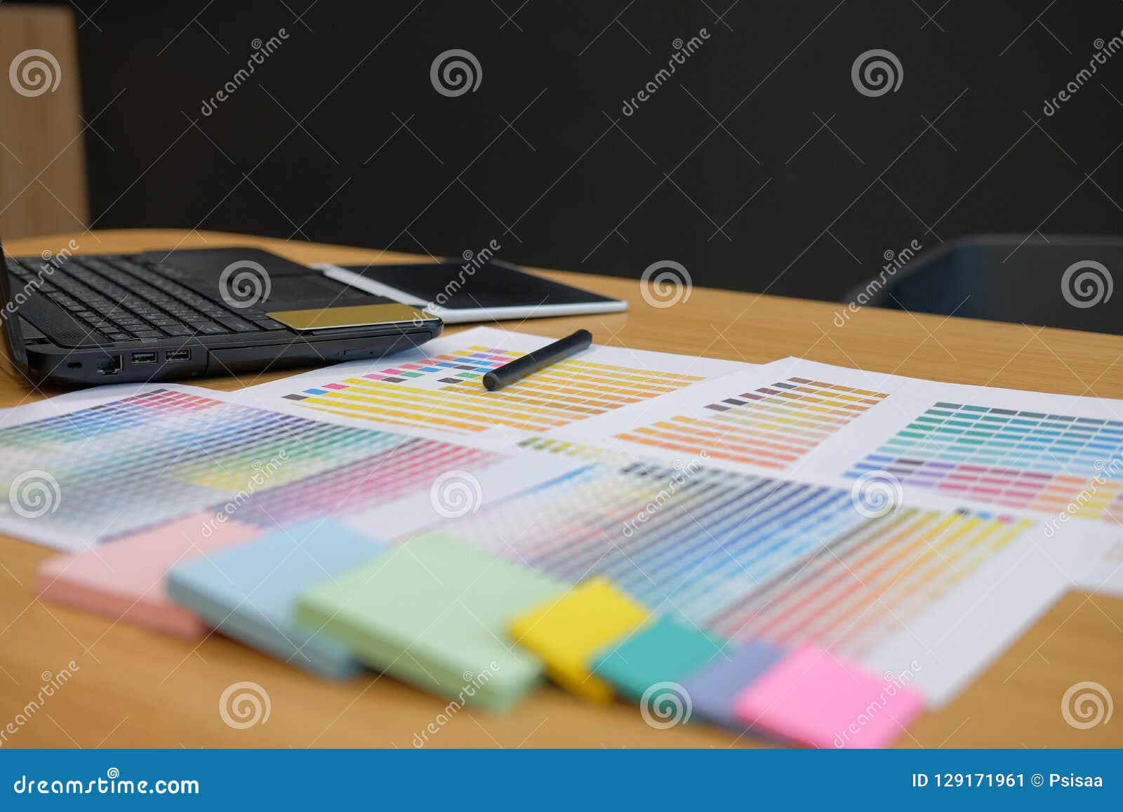 Color Swatch Sample Catalogue Palette Guide at Graphic Designer Stock ...