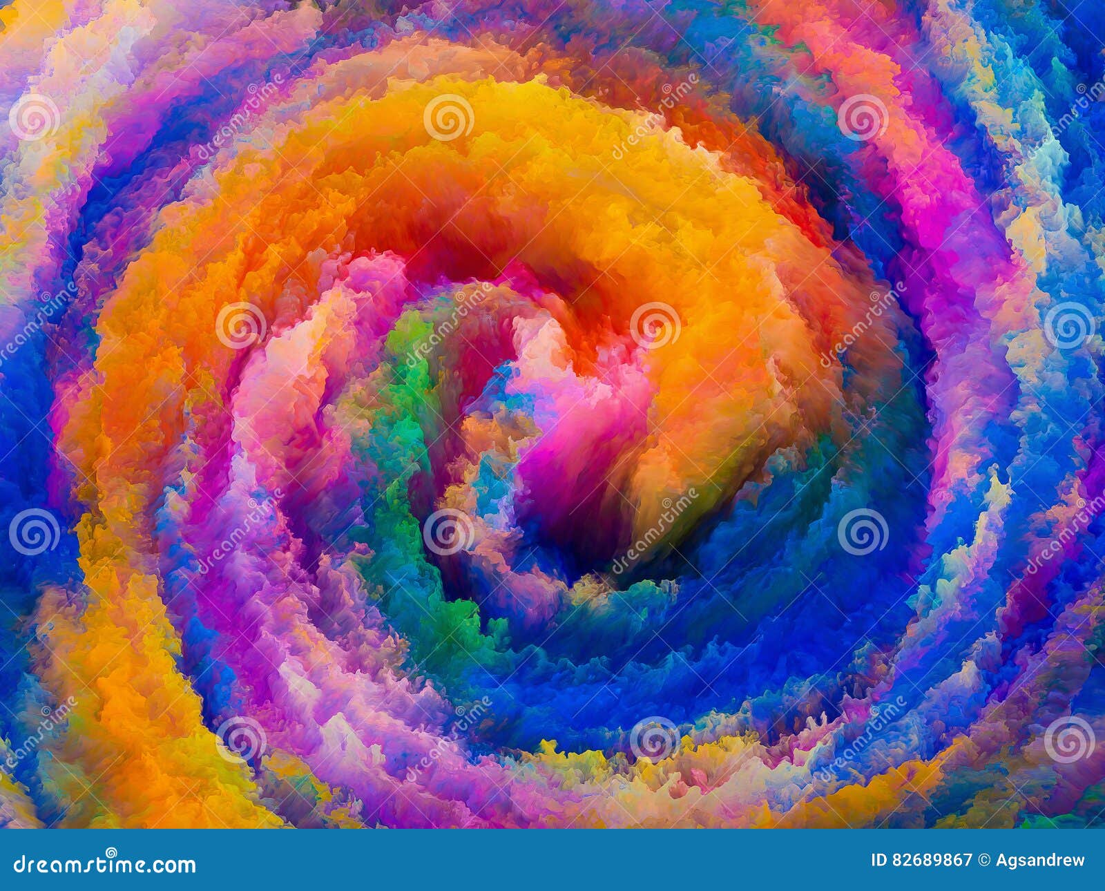 Color Swirl stock illustration. Illustration of background - 82689867