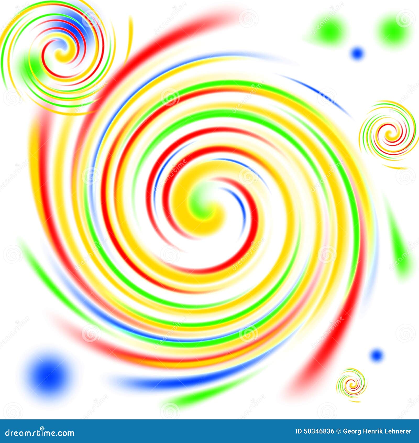 Color Swirls stock illustration. Illustration of abstract - 50346836