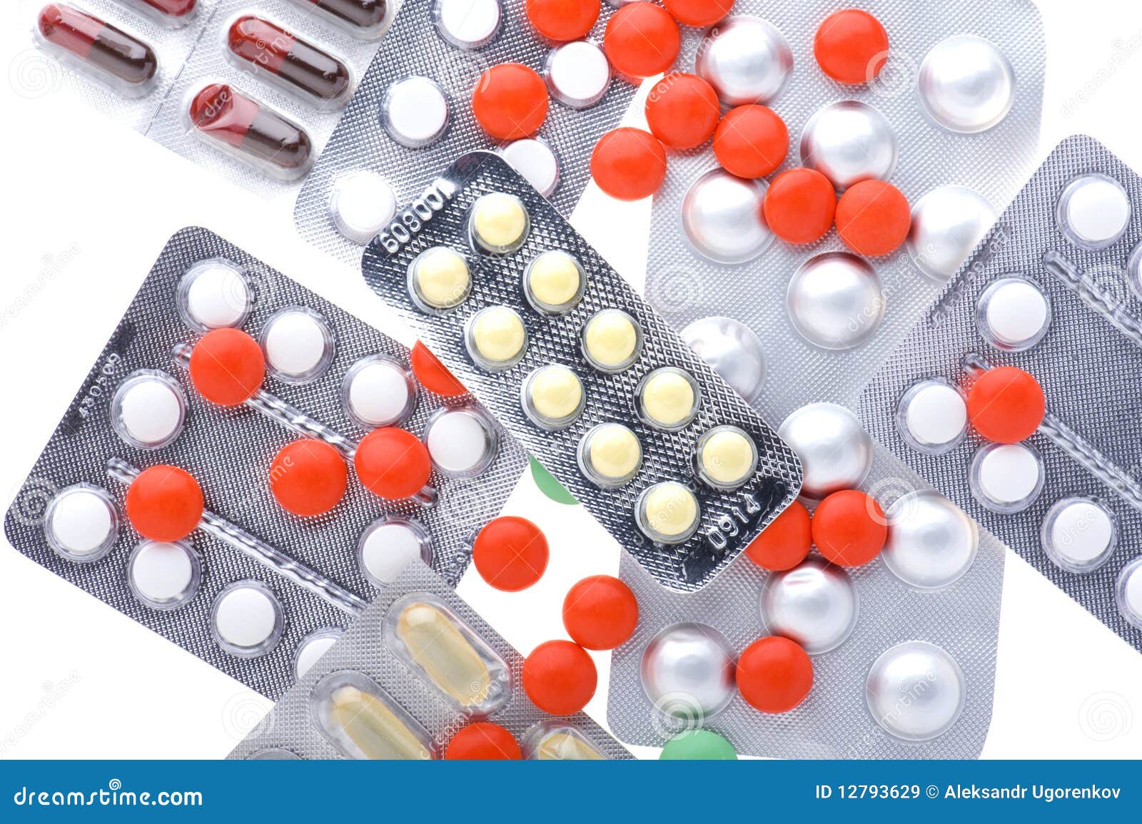 Color tablet stock image. Image of medication, antibiotic - 12793629
