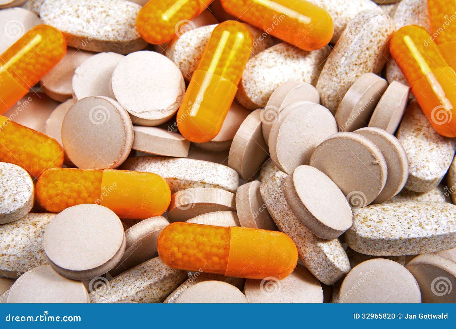 Color tablets stock photo. Image of capsules, headache - 32965820