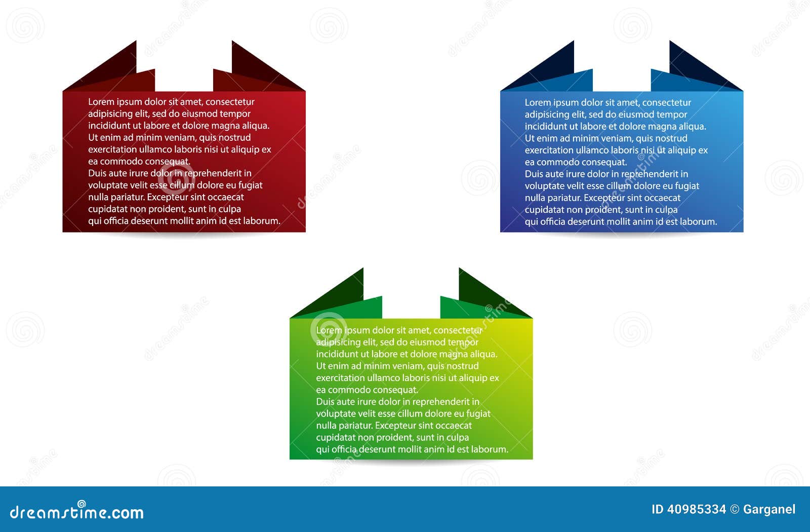 Color tags stock vector. Illustration of isolated, paper - 40985334