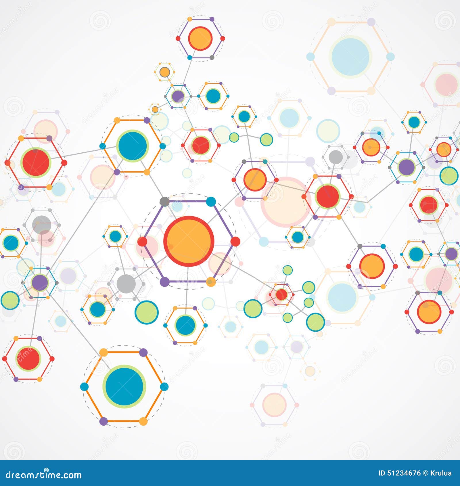 Color Technology Communication Background Stock Vector - Illustration ...