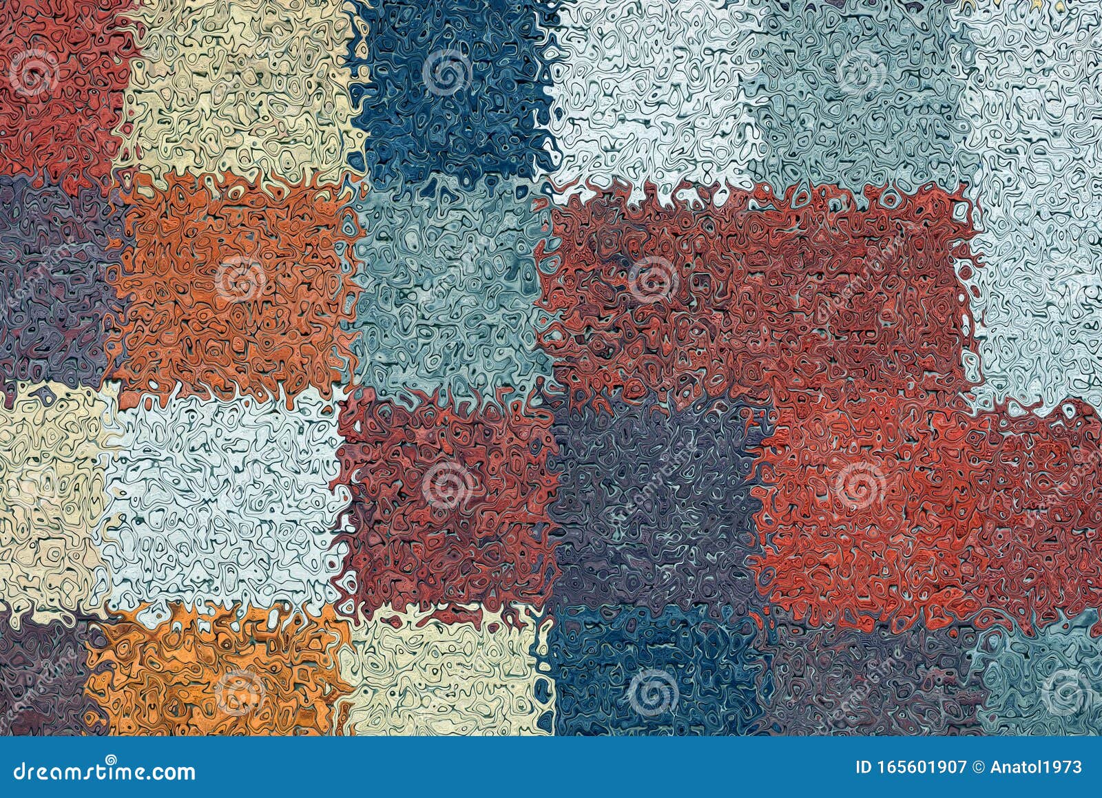 Color Texture of Abstraction and Distortion Stock Image - Image of ...
