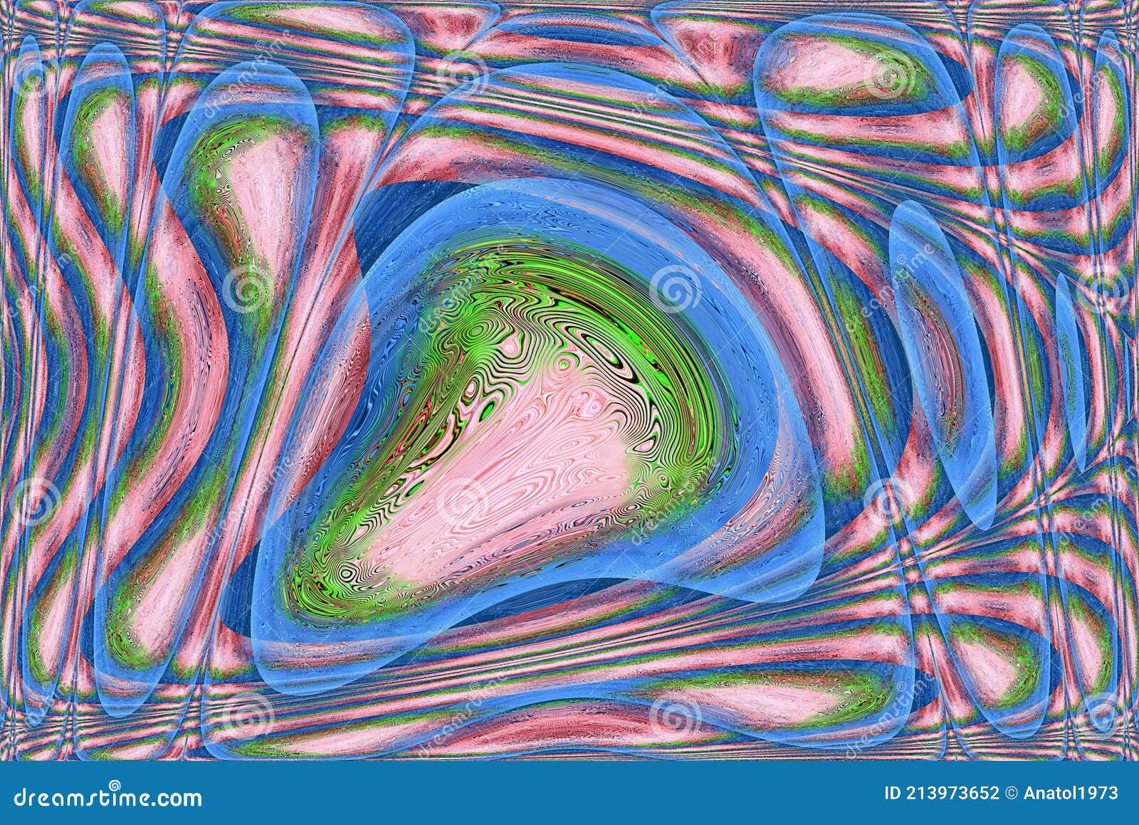 Color Texture from Illustration with Abstract Distortion Stock ...