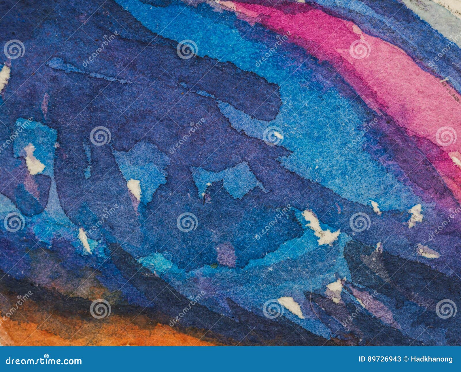 Color and Texture of Water Color on Paper Stock Illustration ...