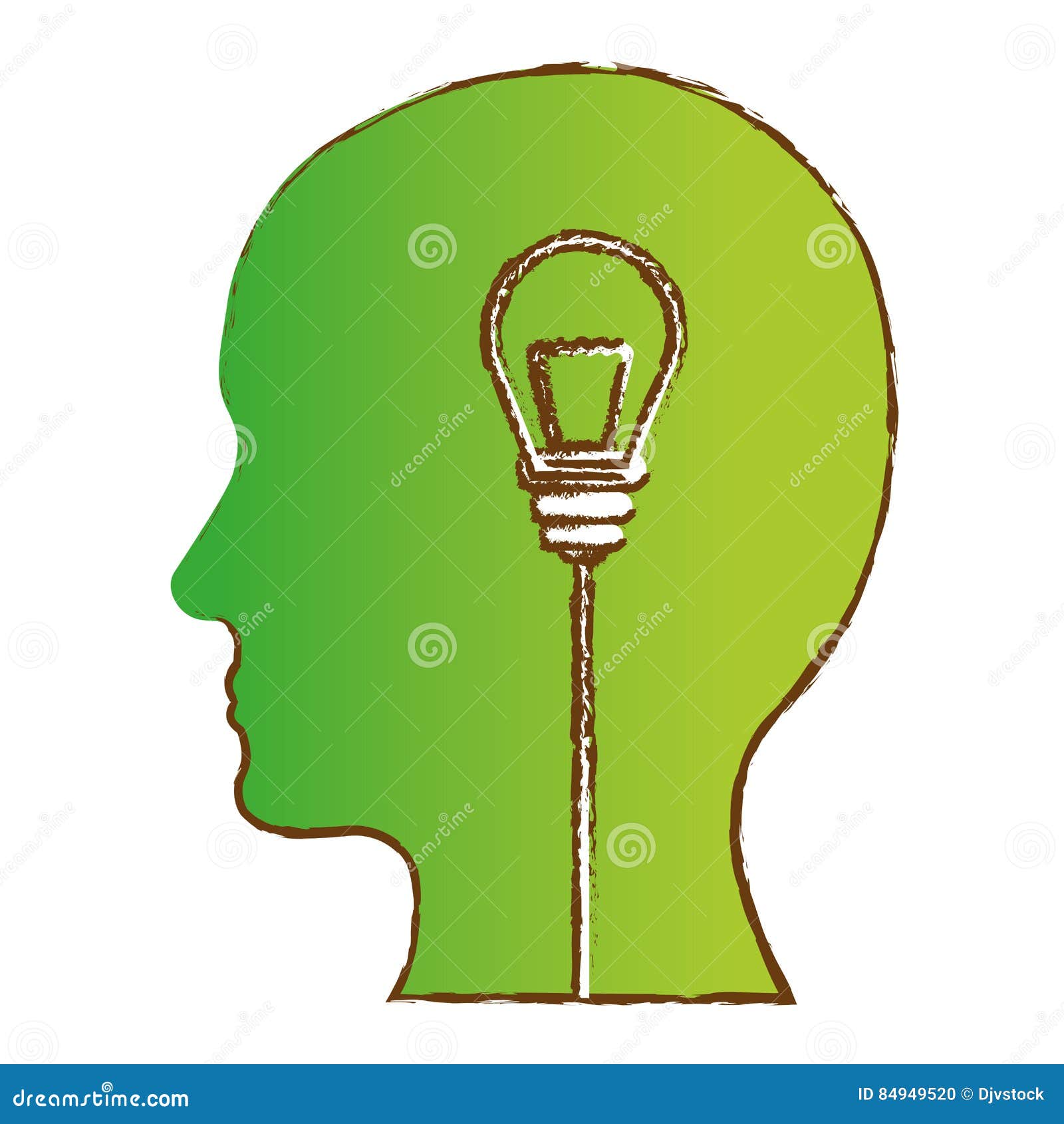 Color Thoughts and Ideas Image Design Stock Illustration - Illustration ...